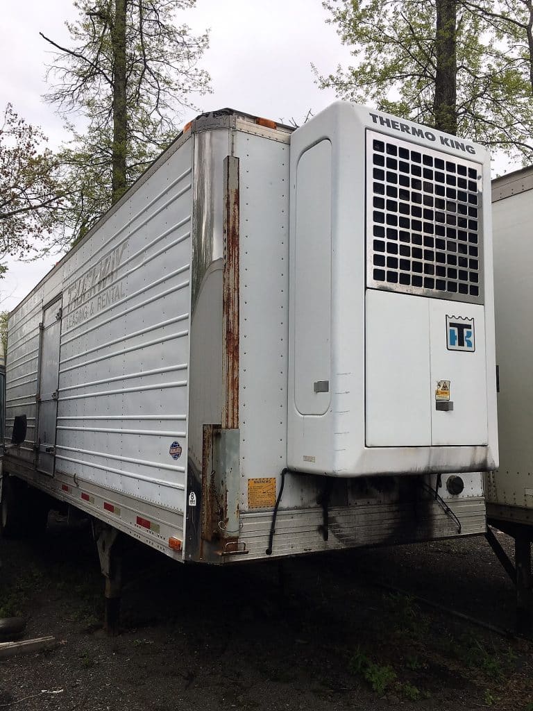 19 foot refrigerated pup van trailer for sale - United Exchange USA