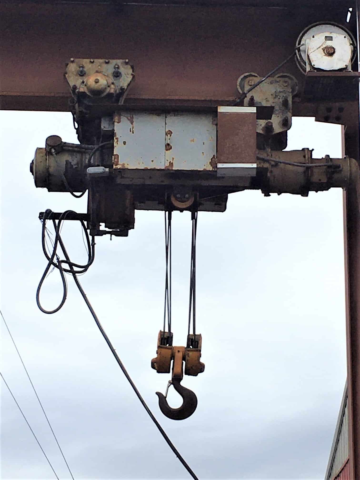Shepard Niles Overhead Crane $8'000 - United Exchange USA