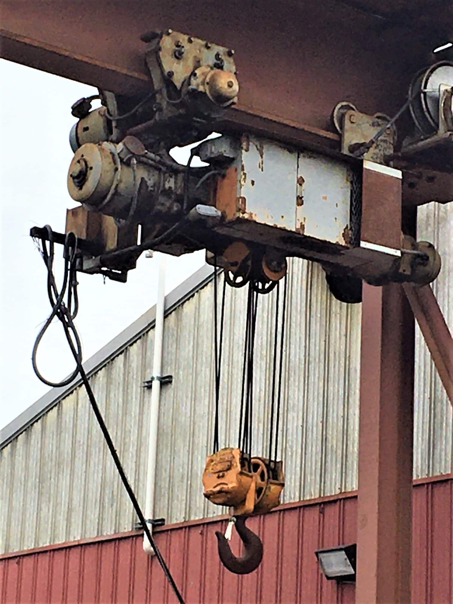 Shepard Niles Overhead Crane $8'000 - United Exchange USA