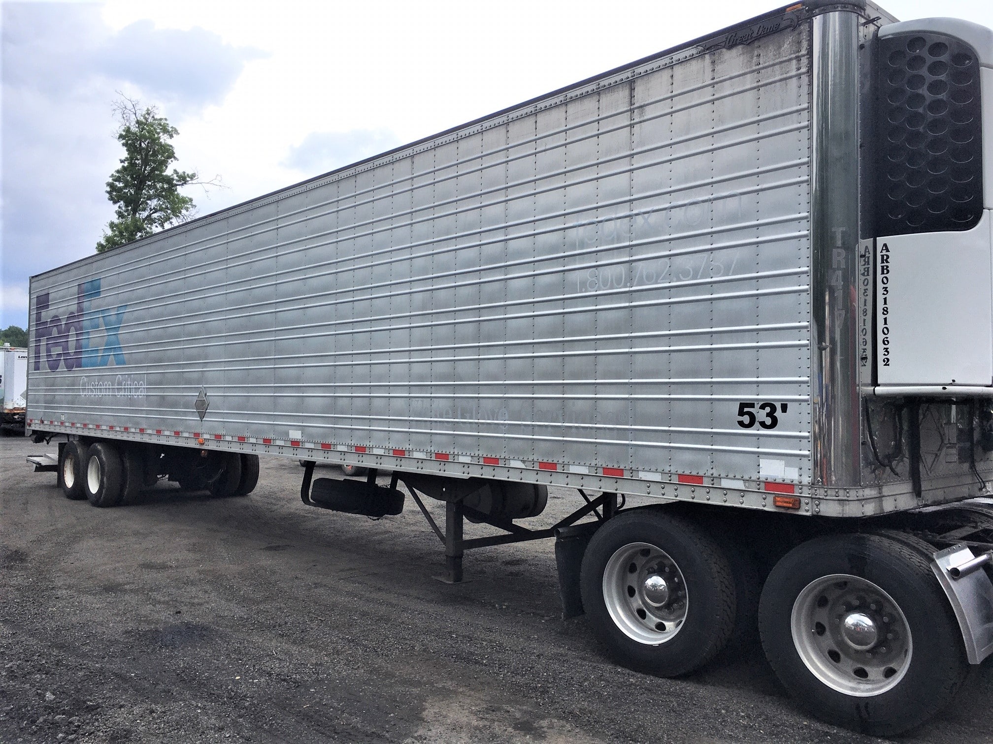 Refrigerated Multi Use Semi Trailer $12'500 - United Exchange USA